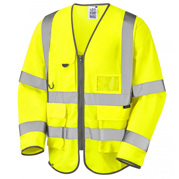 Hi Vis Sleeved Vest - Superior – iSB Group